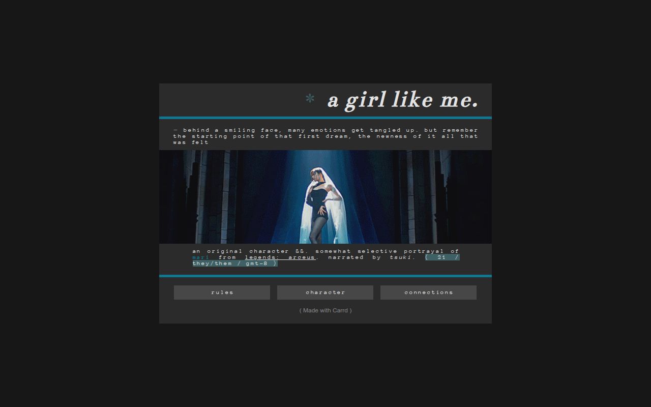 a girl like me